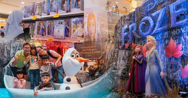 拍照打卡走起！Sunway Pyramid打造《Frozen 2》场景邀你探寻魔法起源！ | WOAH.MY