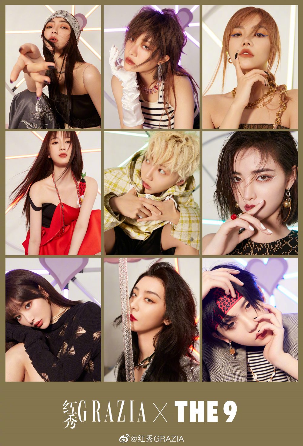 THE9一周年封面大片出炉！九人造型各展独特魅力，完美诠释成长蜕变 | WOAH.MY